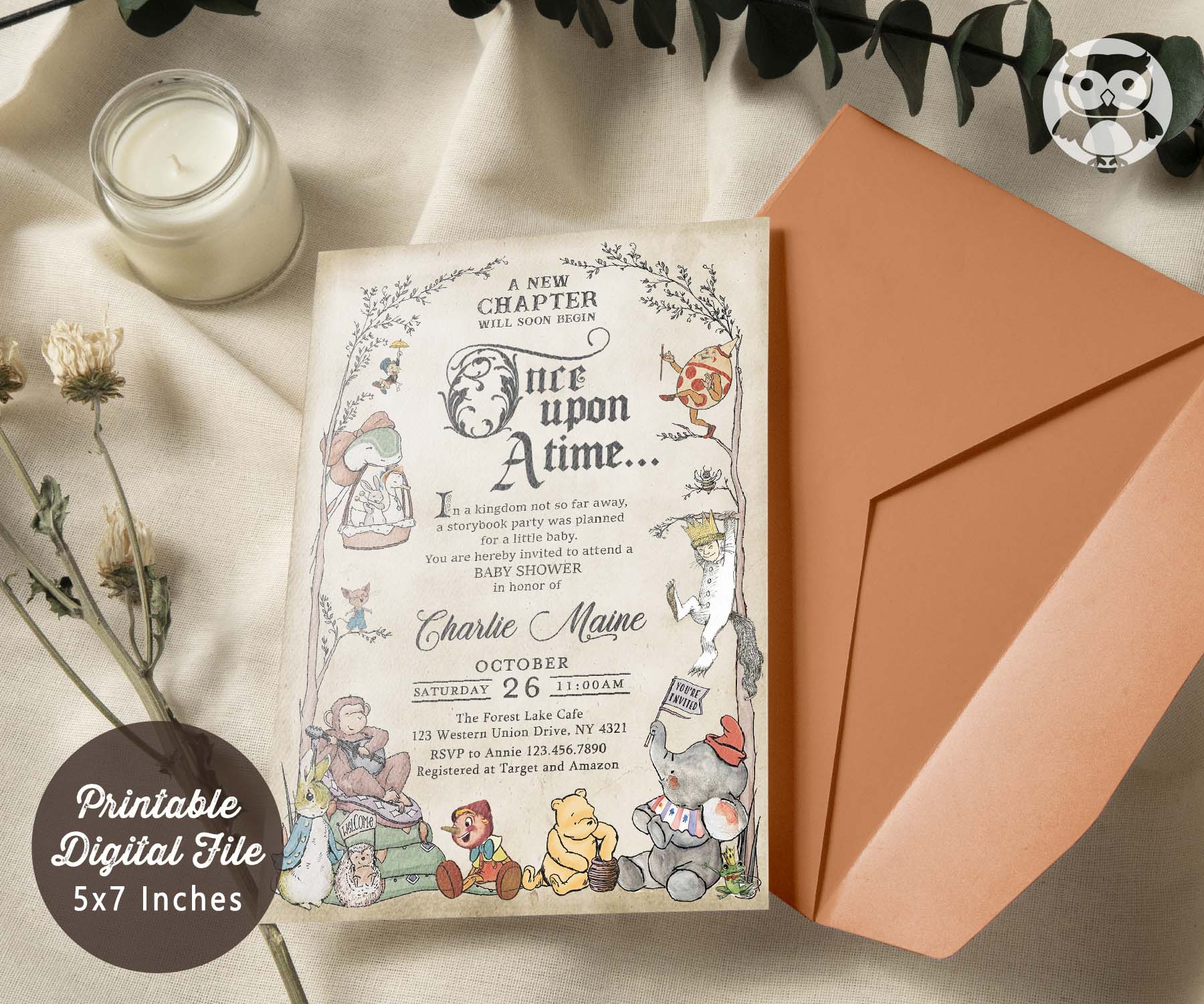 Printable Paper Baby Shower