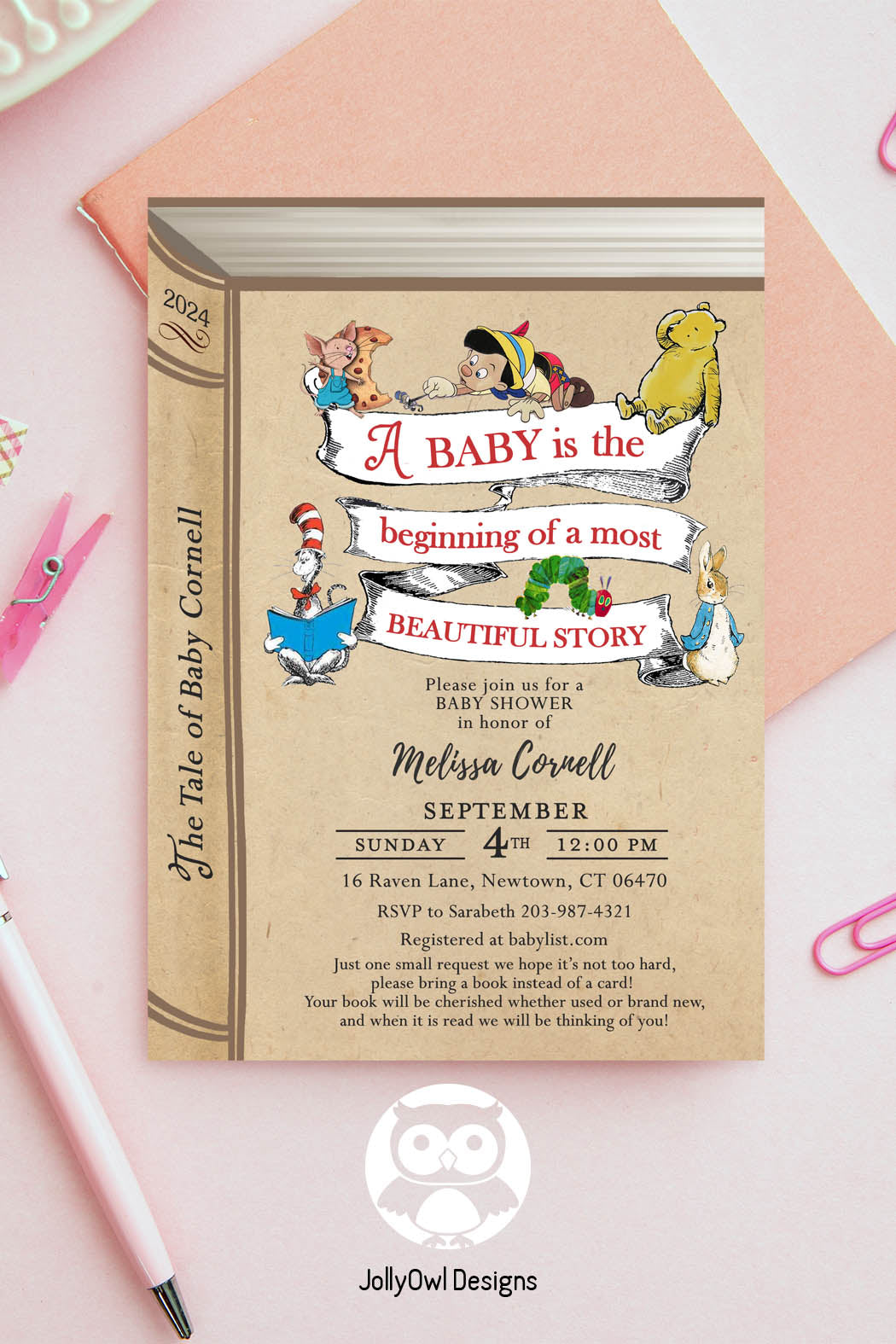 Baby Invite Text Box Design Peter Rabbit Baby Shower Party