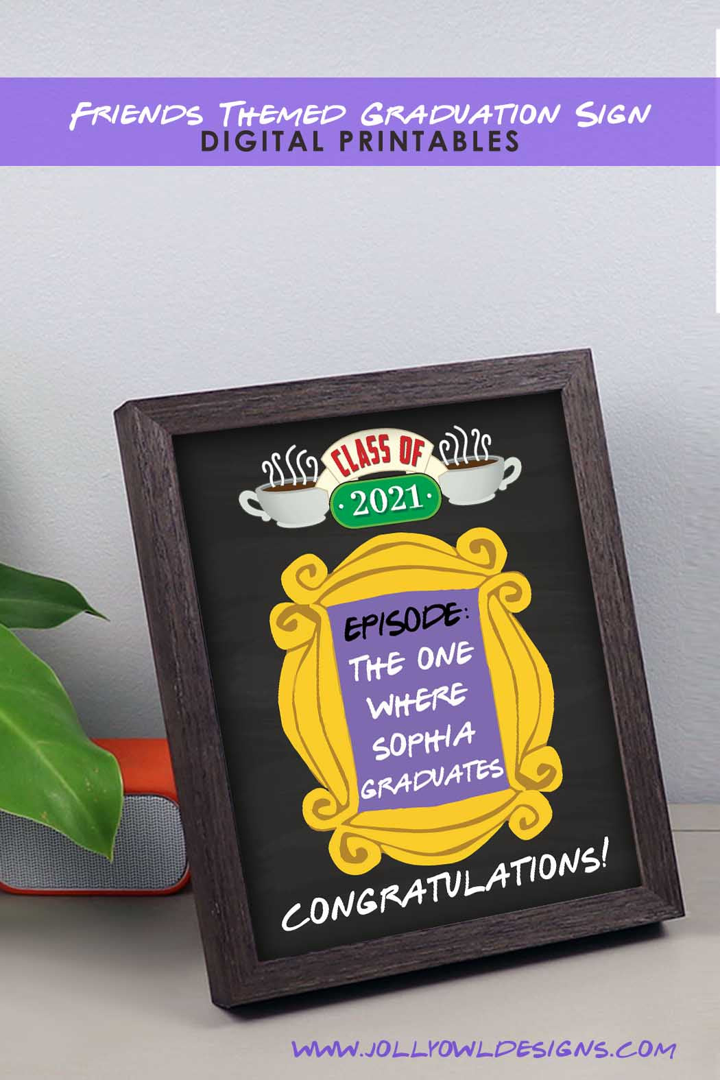 Word Graduation Party Sign Custom Graduation Stationary, Signage