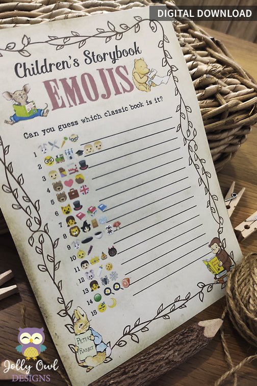 Guess The Emoji Book And Caterpillar