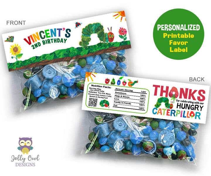 The Very Hungry Caterpillar – Jolly Owl Designs