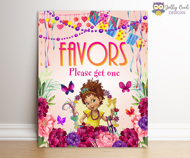 Fancy Nancy Birthday Party Signs - Party Favor Printable Sign – Jolly ...